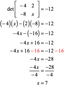 Determinant of 2x2 Matrix | ChiliMath