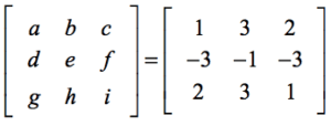 Determinant of 3x3 Matrix - ChiliMath