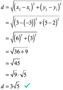 Distance Formula and Examples | ChiliMath
