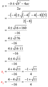Solving Quadratic Equations by the Quadratic Formula | ChiliMath