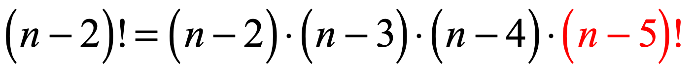 Simplifying Factorials with Variables | ChiliMath