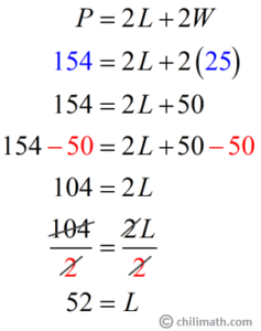 Perimeter of Rectangle - Definition, Formula & Examples | ChiliMath