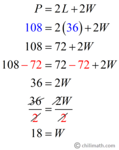 Perimeter of Rectangle - Definition, Formula & Examples | ChiliMath