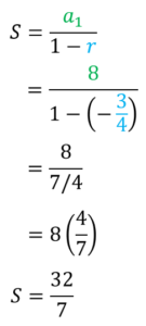 Infinite Geometric Series Formula | ChiliMath