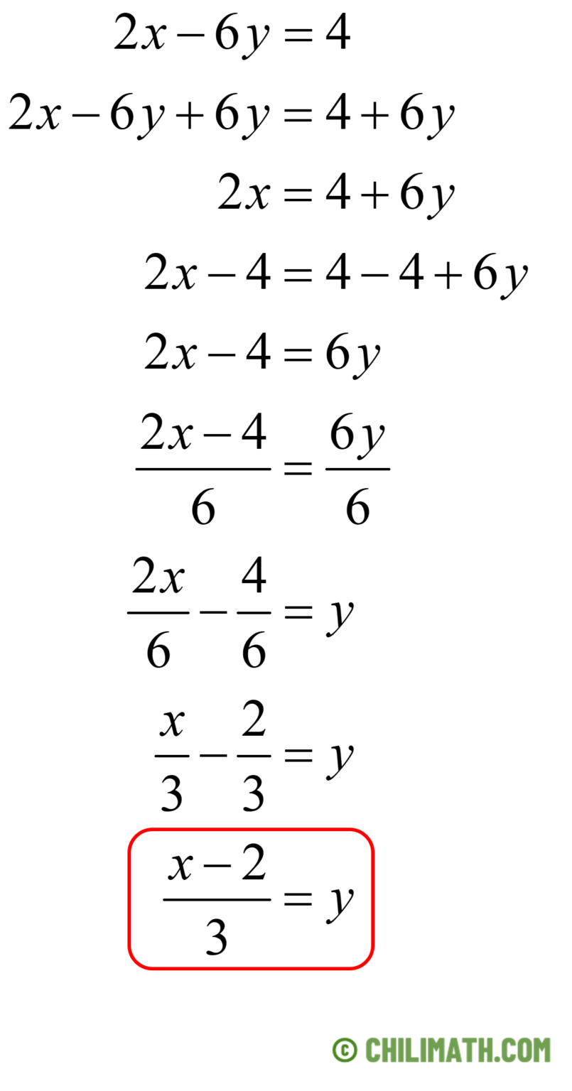 Literal Equations Practice Problems With Answers | ChiliMath