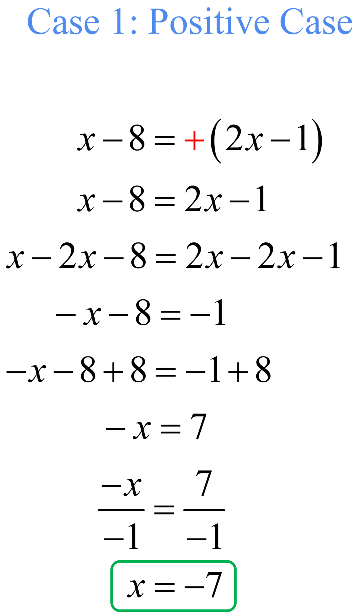 Absolute Value Equations Practice Problems with Answers | ChiliMath