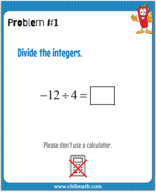 Integer Division Problems